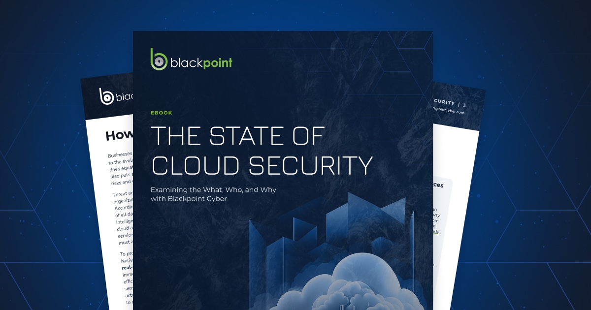 Blackpoint Cyber – The State of Cloud Security