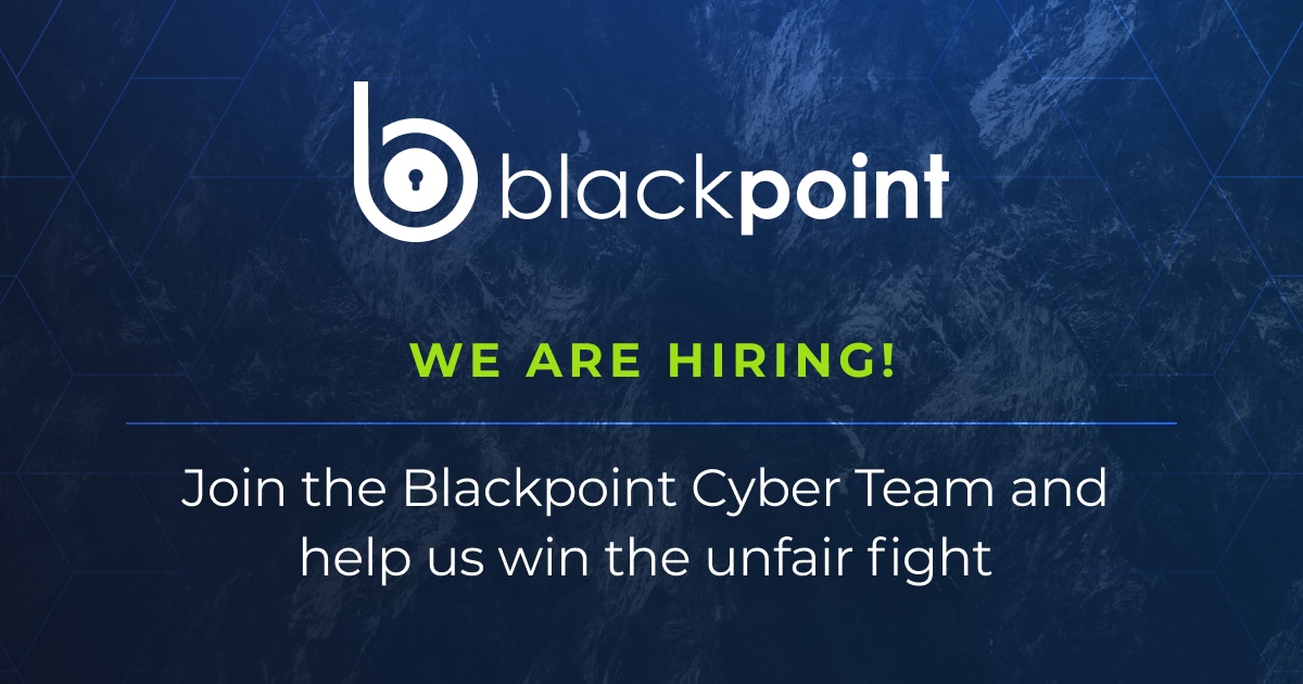 Careers - Blackpoint Cyber