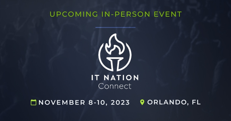 IT Nation Connect 2023 - Blackpoint