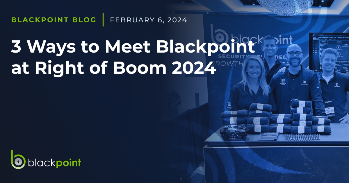 3 Ways to Meet Blackpoint at Right of Boom 2024 - Blackpoint