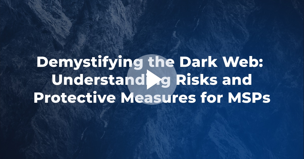 Demystifying the Dark Web - Blackpoint