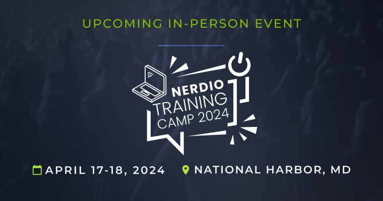 Nerdio Training Camp 2024 - National Harbor - Blackpoint