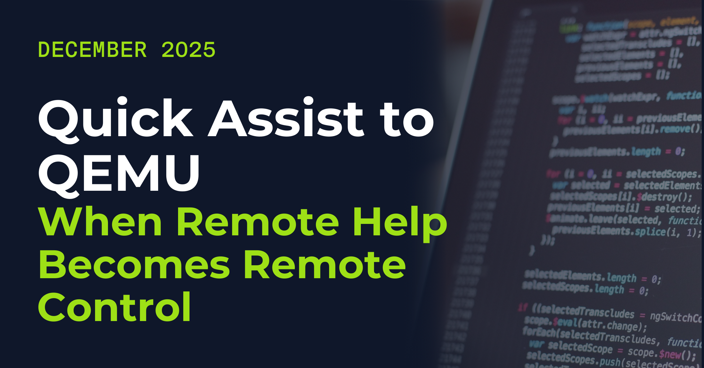 How Attackers Turn Quick Assist Remote Help Into Remote Control